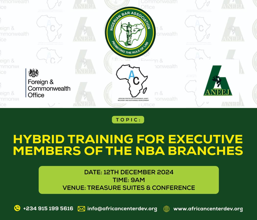 Hybrid (Onsite And Online) Training for the NBA Branch Executives, 12th ...